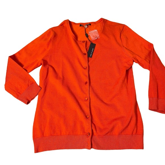 Cable & Gauge | Sweaters | Cable Gauge Cardigan Sweater New Pumpkin ...